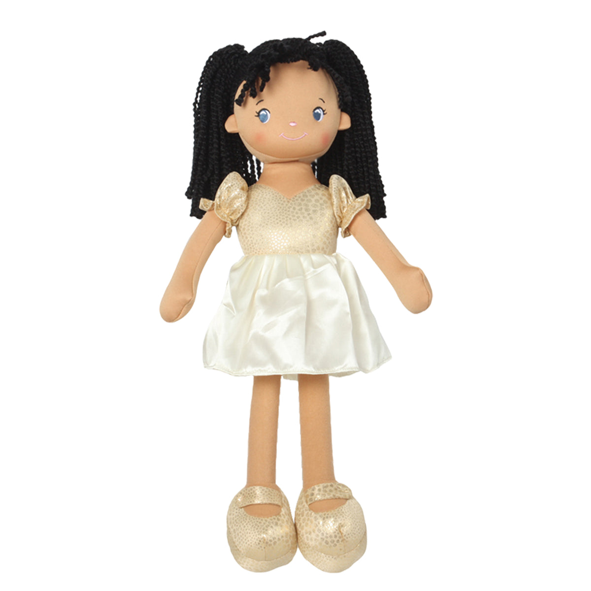 18" Addy Doll Gold Rag Doll (89045GOLD) – LinzyToys